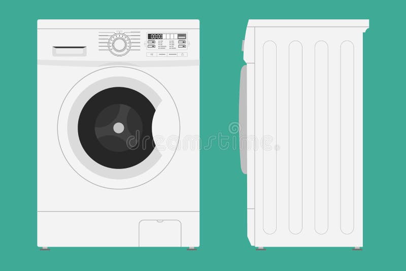 Washing Machine Front Door Open Stock Illustrations – 241 Washing ...