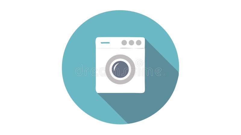 Washing Machine Outline Icon, Laundry and Appliance Symbol, Vector ...