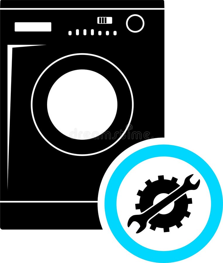 Washing Machine Repair Stock Illustrations – 3,182 Washing Machine ...