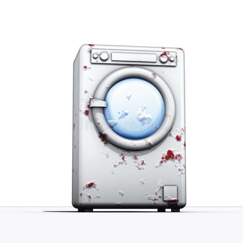 Washing machine rust stock illustration. Illustration of textile - 13575116