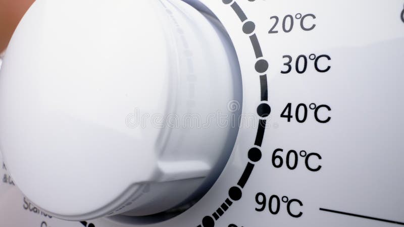 Washing Machine Temperature Stock Footage - Video of economy, laundry ...