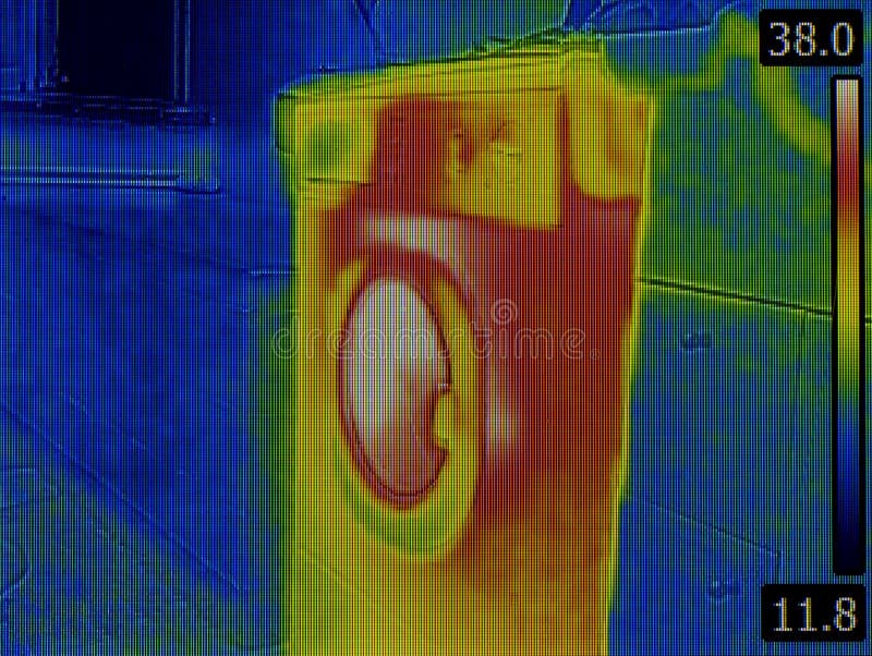 Washing Machine Thermography Stock Photo - Image of equipment ...