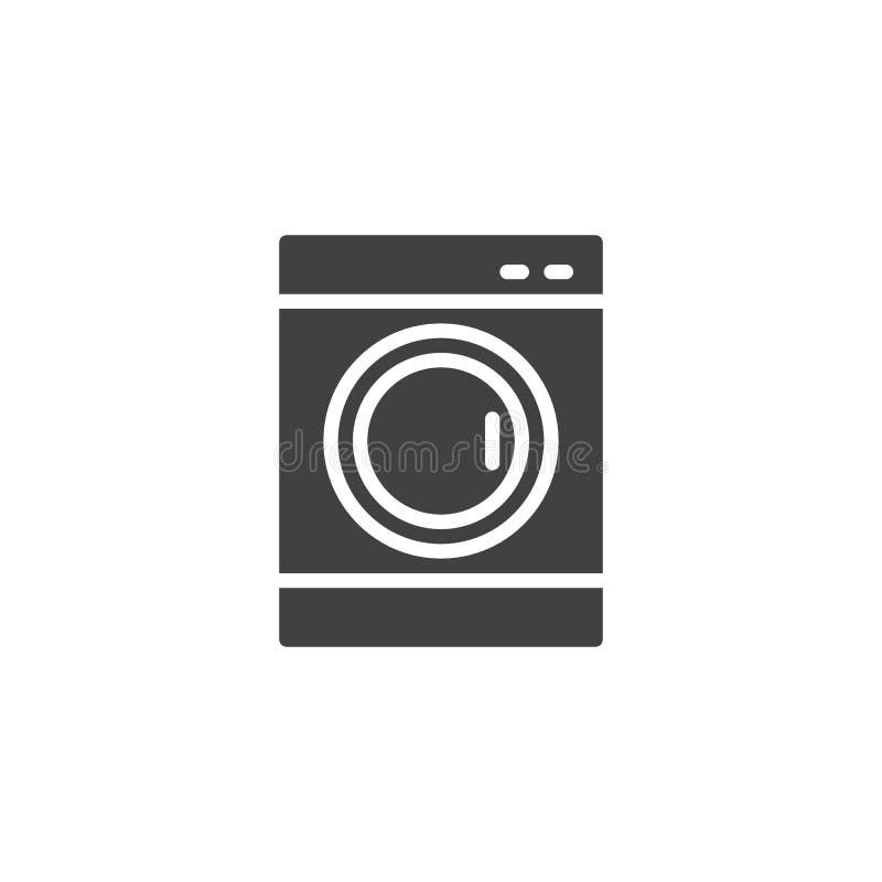 Washing Machine Pictogram Stock Illustrations – 4,875 Washing Machine ...