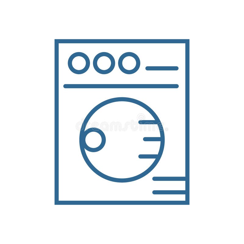 Laundry Washers Stock Illustrations – 149 Laundry Washers Stock ...