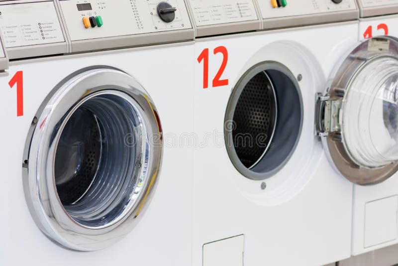 Washing machines stock photo. Image of business, rinse - 22047536