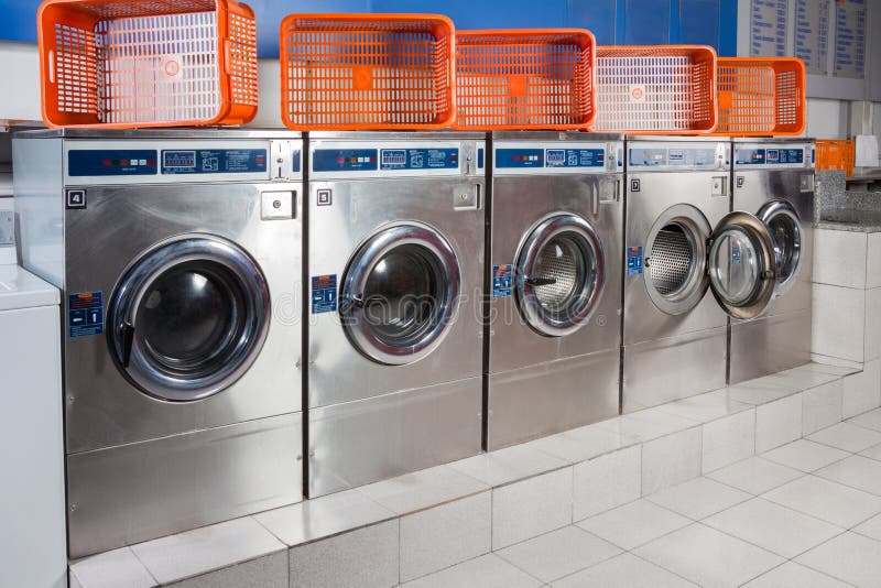 A laundrette stock photo. Image of wash, load, labour - 20327868