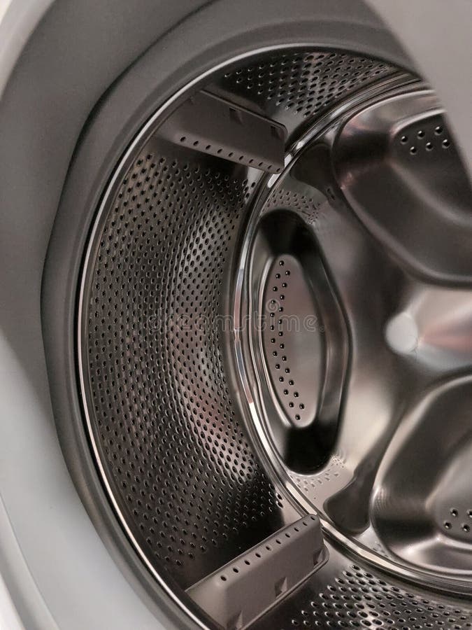 Washing mashine inside stock photo. Image of electronics - 253611410