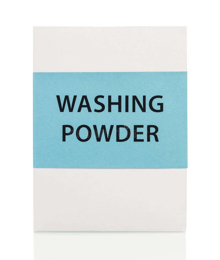 Washing powder box stock photo. Image of automat, laundry - 63685806