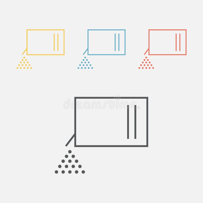 Washing powder line icon stock vector. Illustration of line - 97100148