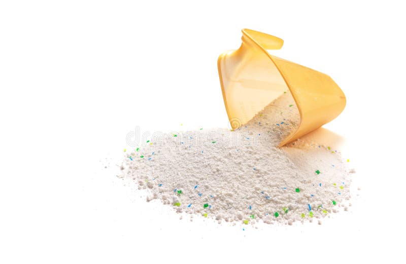 Washing Powder in a Measuring Cup Stock Image - Image of housework ...