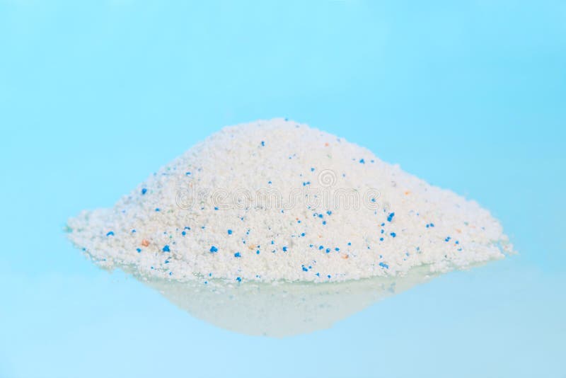 Pile of washing powder stock image. Image of measure - 54006867