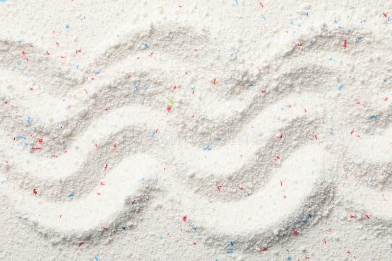 Washing Powder with Waves on Whole Background Stock Photo - Image of ...
