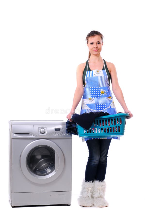 Washing stock image. Image of beautiful, casual, isolated - 33577871