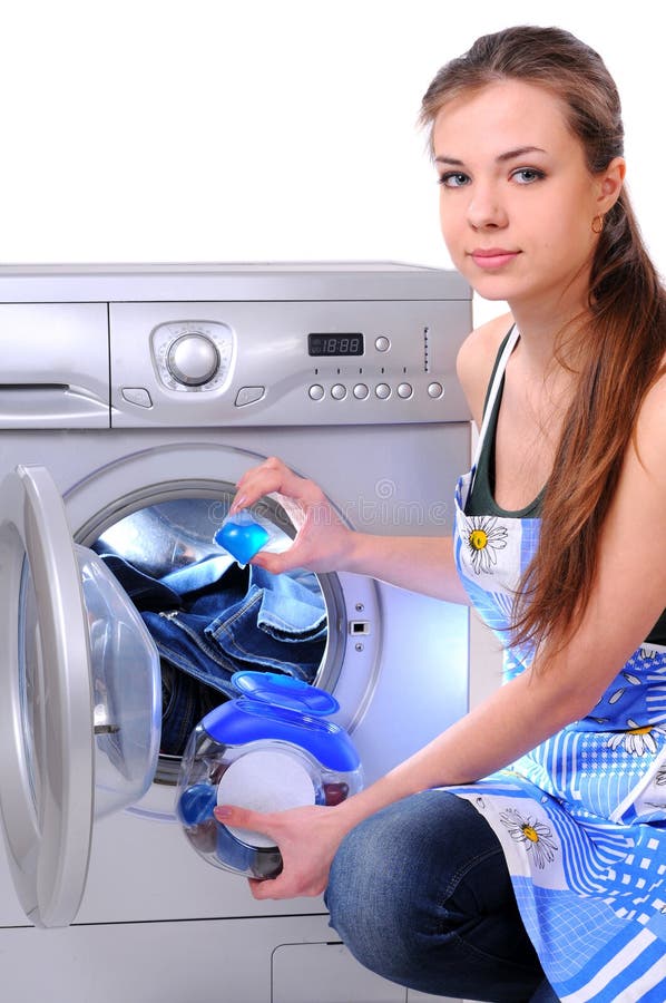 Washing stock photo. Image of household, person, housewife - 33578096