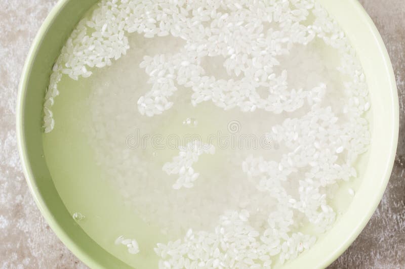 Washing the rice stock photo. Image of water, washing - 49683120