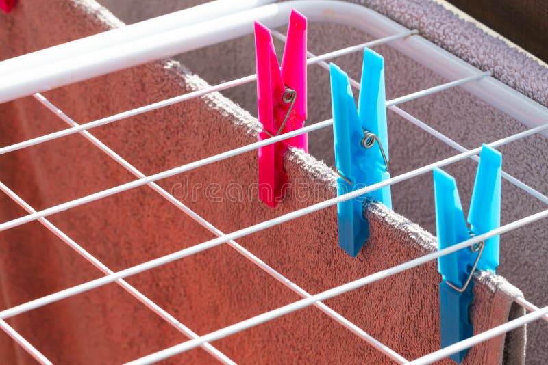 Washing towels at home stock image. Image of towel, washing - 194628391