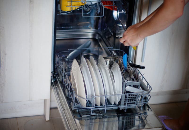 Washing up stock image. Image of catering, adult, cook - 21160807
