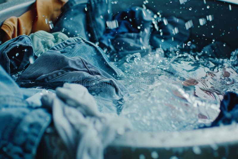 Washing Up of Clothes Concept,aesthetic View Stock Photo - Image of ...