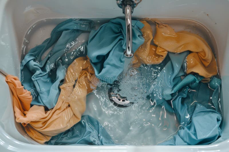 Washing Up of Clothes Concept,aesthetic View Stock Photo - Image of ...