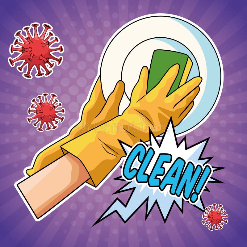 Washing Utensils Stock Illustrations – 706 Washing Utensils Stock ...