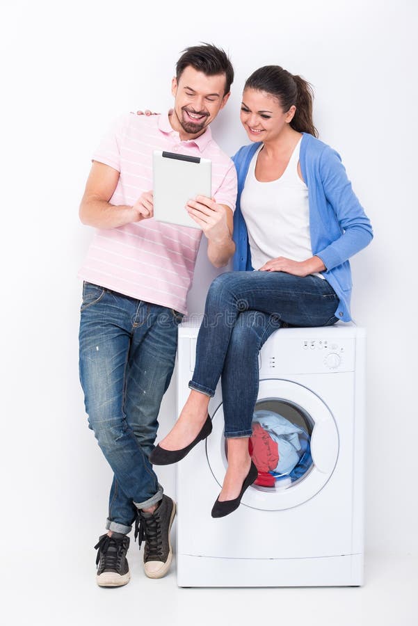 Laundry in the Industrial Laundry before Washing Stock Photo - Image of ...