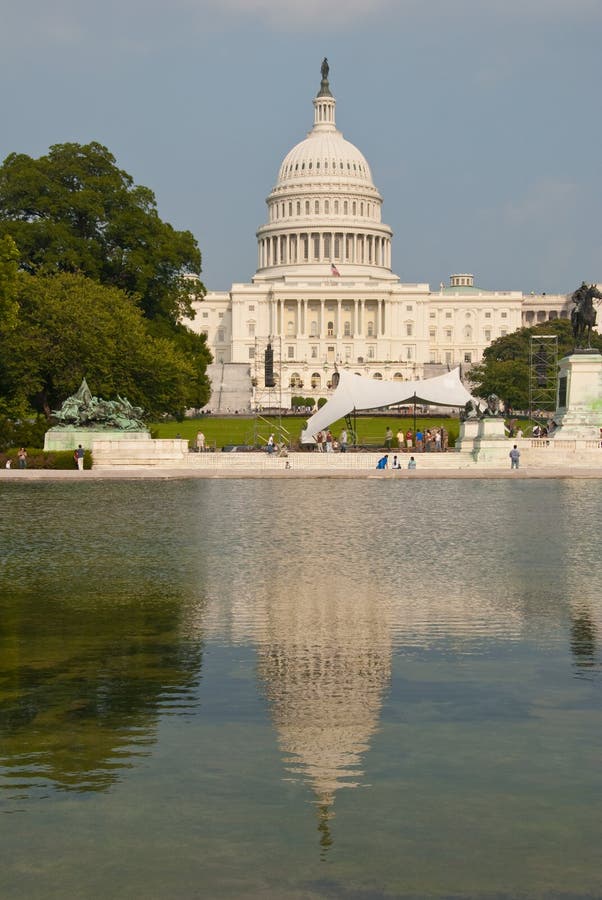 United States Capitol Building in Washington, DC Stock Image - Image of ...