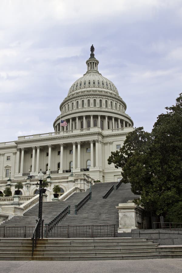 Washington Capitol in Washington DC Stock Image - Image of federal ...