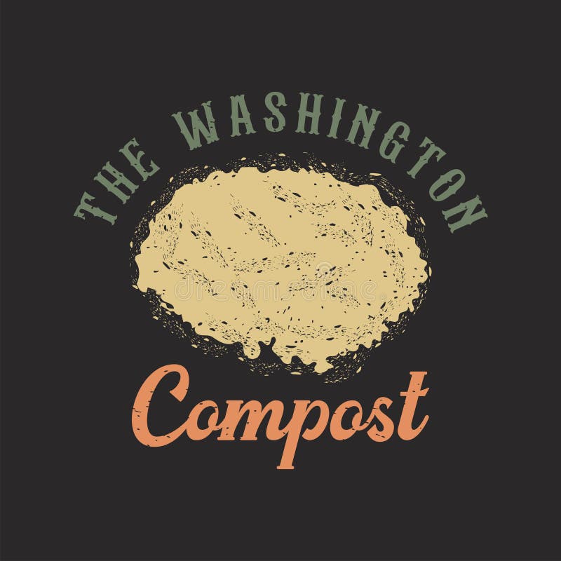 The Washington Compost. Compost Design. Compost Plant Typography T ...