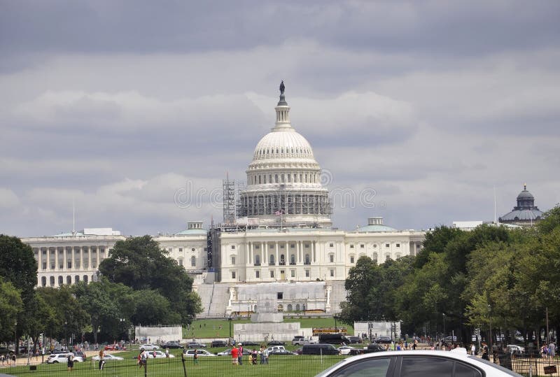 Washington DC,August 5th:Capitol Building from Washington District of ...