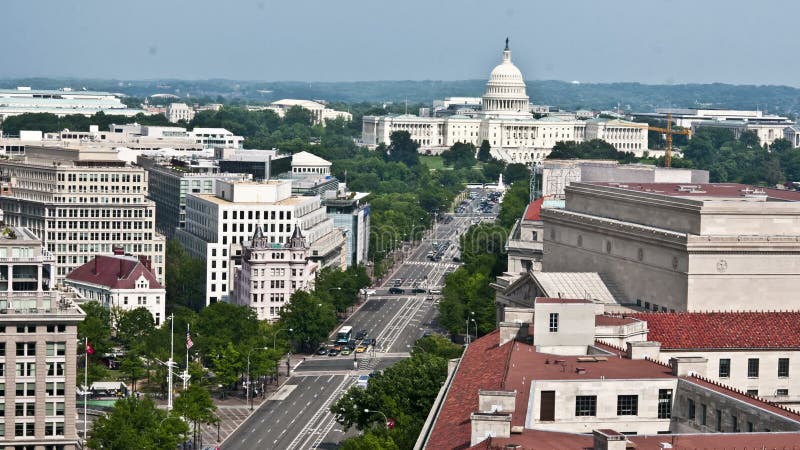 Washington DC - Capital Building - Overhead - Time Lapse Stock Footage ...
