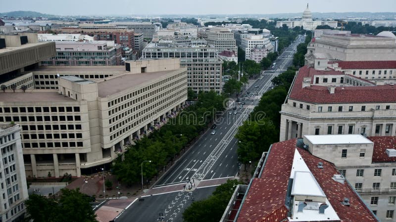 Washington DC - Capital Building - Overhead - Time Lapse Stock Footage ...