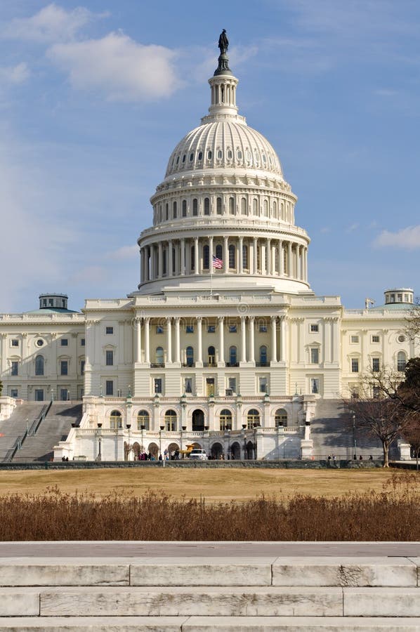 Washington DC Capitol Hill Building Stock Image - Image of senate ...