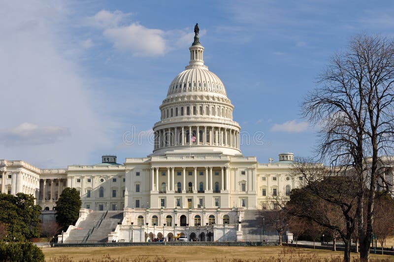 Washington DC Capitol Hill Building Stock Photo - Image of congress ...