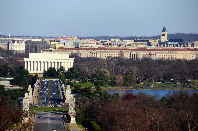 Washington DC Skyline stock photo. Image of highways - 54054360