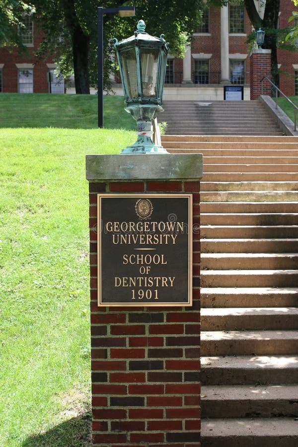 Washington DC Georgetown University Editorial Image - Image of outdoor ...