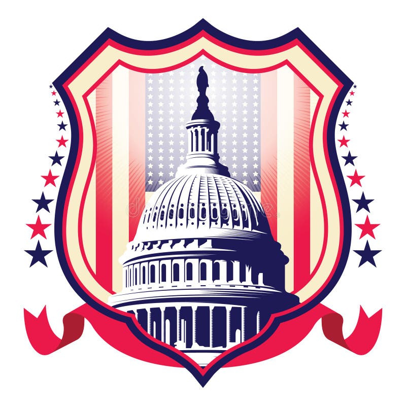 Washington Dc Label. Vector Illustration Decorative Design Stock Vector ...