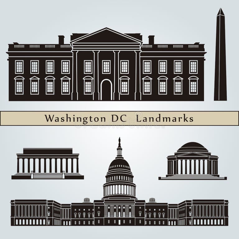 Washington Monuments Stock Illustrations – 537 Washington Monuments ...