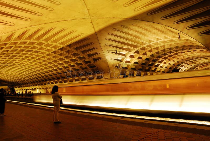 Washington DC Metro editorial stock image. Image of monument - 3258724