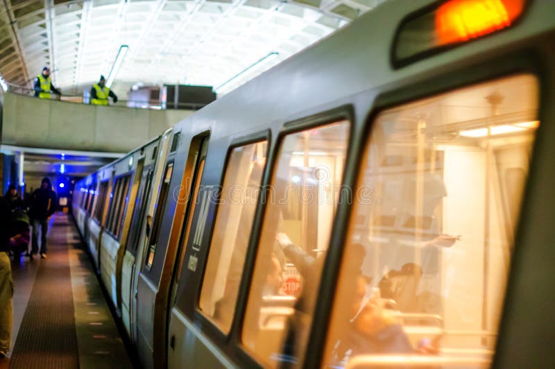 Washington DC Metro stock image. Image of transportation - 54020437