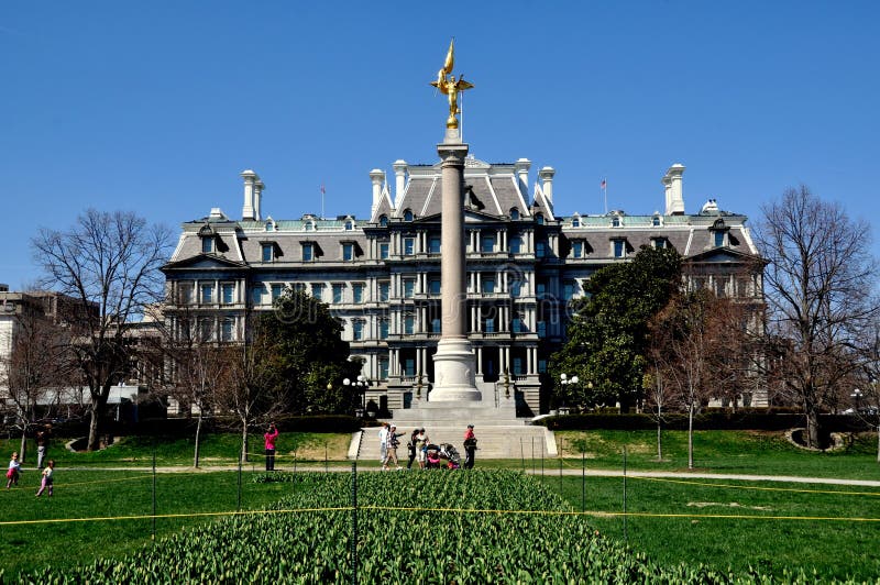 Washington, DC: Old Executive Office Buildingh Editorial Image - Image ...