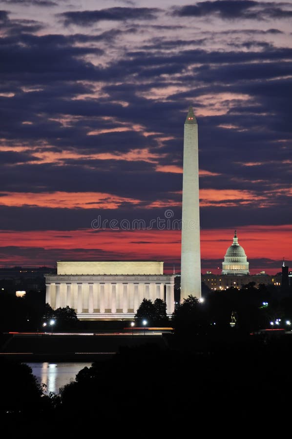 Washington DC Skyline stock image. Image of landmark - 11409189