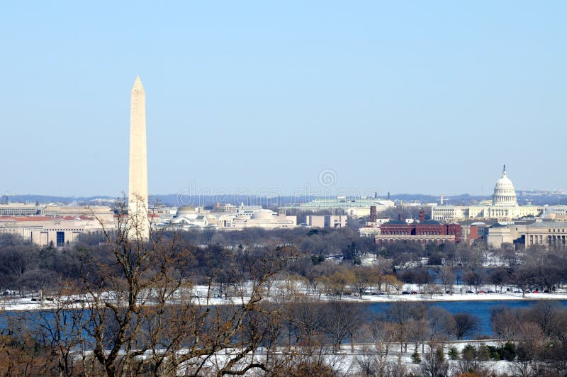 Washington DC stock image. Image of panorama, hill, living - 10901289
