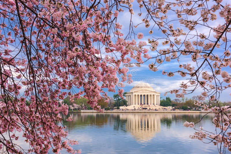 Washington DC in Spring stock image. Image of river - 110540983
