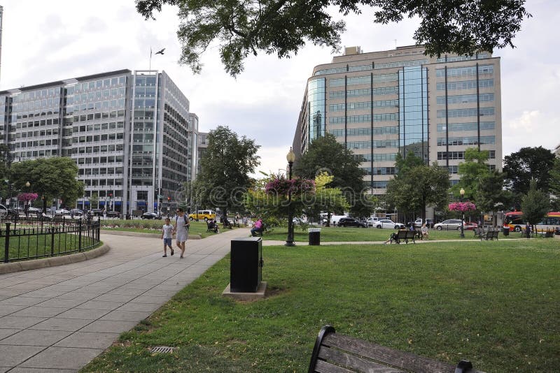 Washington DC, 5th July: Park Landscape from Washington DC in USA ...