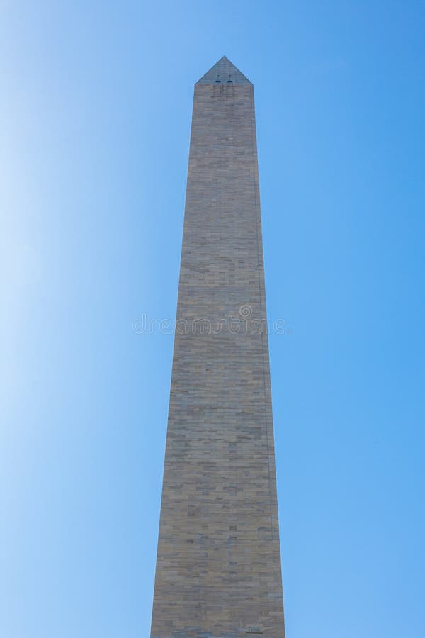 Washington DC, Washington Monument in a Clear Sky - USA Stock Photo ...