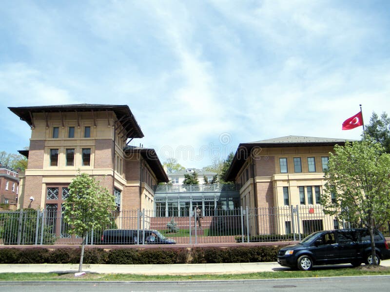 Washington the Embassy of Turkey 2010 Stock Photo - Image of turkey ...