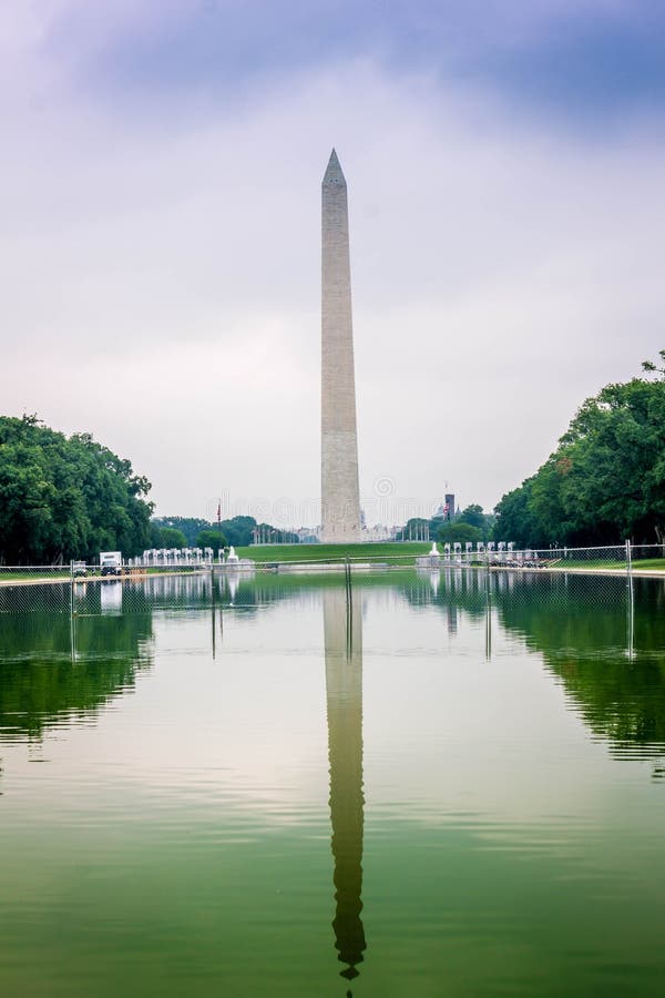 Washington memorial stock photo. Image of trees, life - 74952632