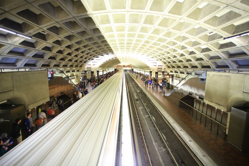 Washington Metro, Known As Metro and Branded Metrorail Editorial Stock ...