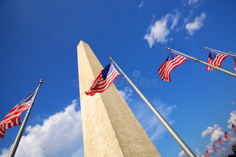 Washington Monument stock photo. Image of famous, attraction - 75302804