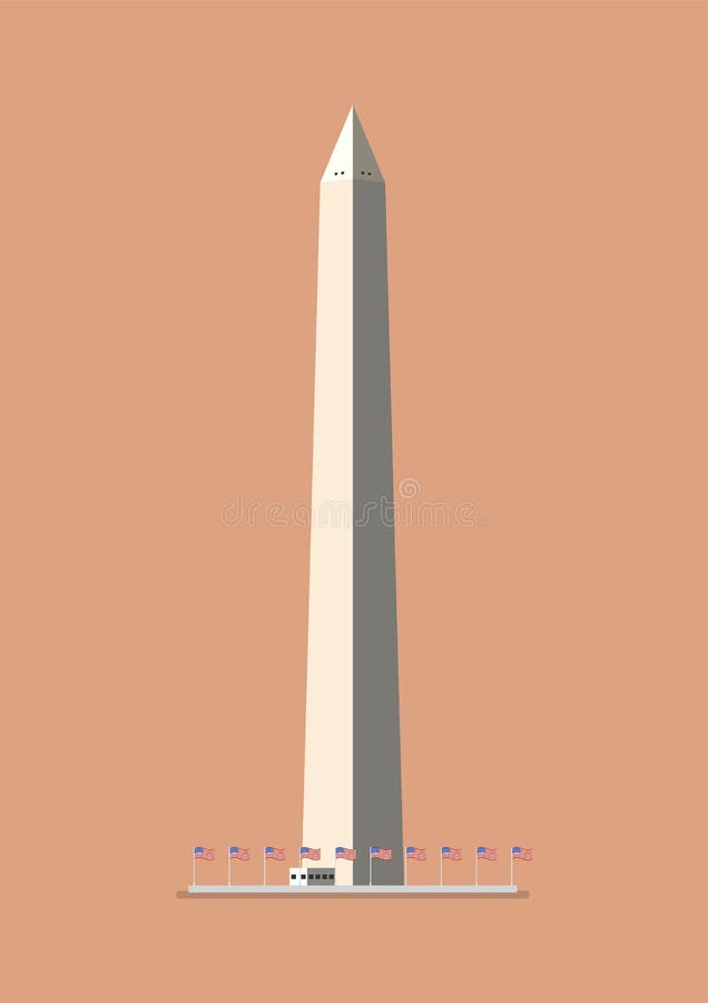 Washington Monument Stock Illustrations – 1,247 Washington Monument ...
